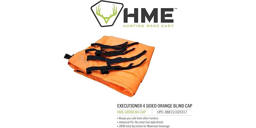 HME Durable 4-Sided Bright Blind Cap