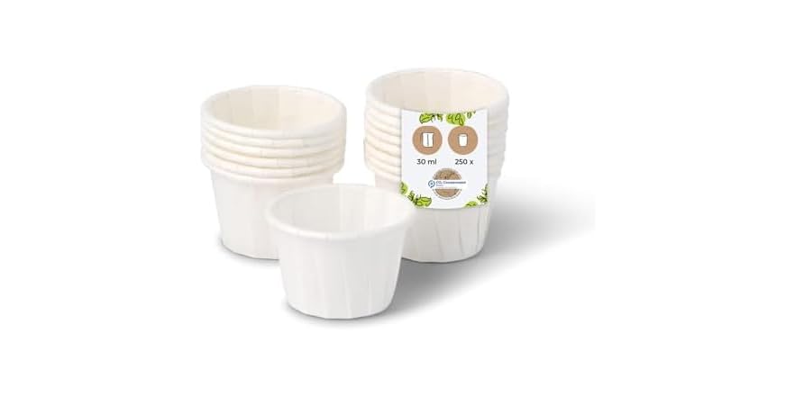 BIOZOYG Paper Sample Cups 250