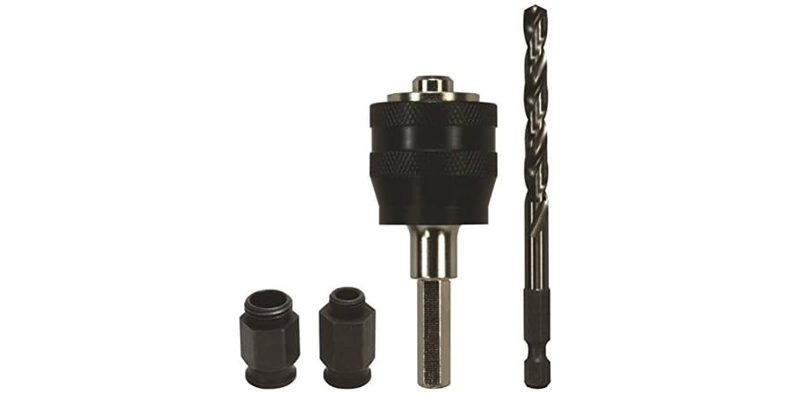 Arbor Hex 3/8in W/Pilot-2nuts