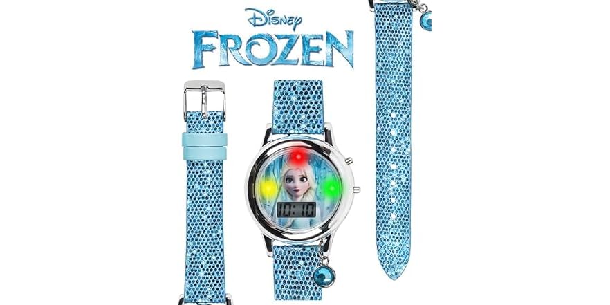 Disney Frozen II Elsa Watch w/LED