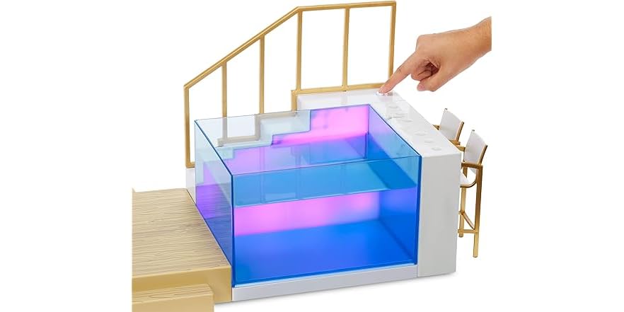 Rainbow High Color Change Pool Playset
