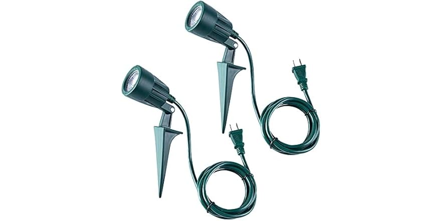 AizzKry Outdoor Spotlight Plug in