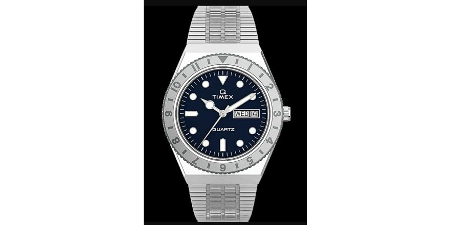 Timex Q Reissue 36mm Stainless Watch (Open Box)