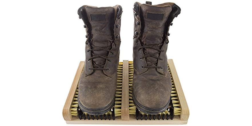 Boot and Shoe Cleaner Scrubber Brush Scraper Mat