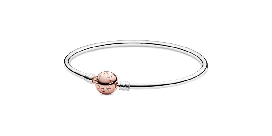 Pandora 580713-21 21cm, 8.3 inches silver Bangle w/ PANDOR (Open Box)
