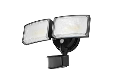 40W LED Security Lights Dual-Head Flood Wall Light 3000K/5000K Light