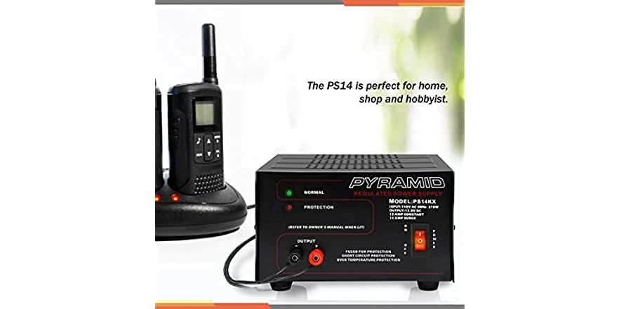 Pyramid Universal Compact 12 Amp Bench Power Supply