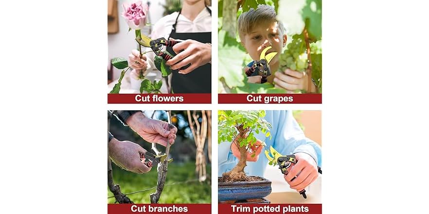 JiveSnip Professional Titanium Garden Shears