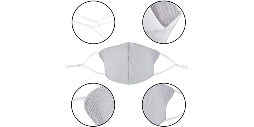 Breathable Cloth Face Masks (2-Pack)
