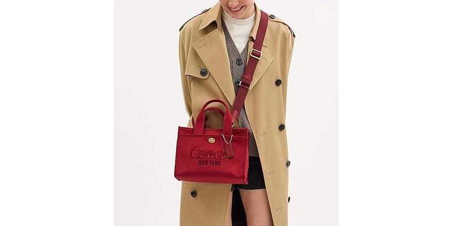 Coach Cargo Tote 26, B4/Ruby