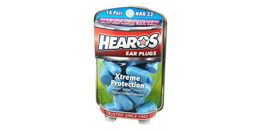 Hearos Ear Plugs Xtreme Protection, 14 Count