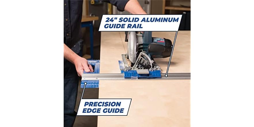 Kreg Kreg KMA2685 Rip-Cut Circular Saw Guide , Blue