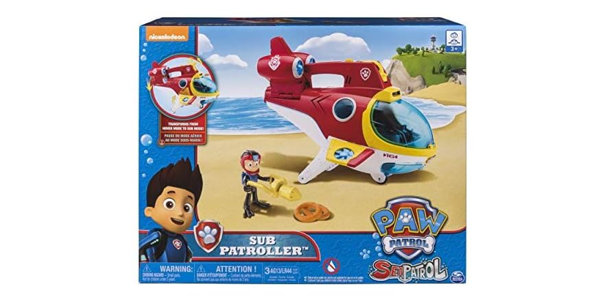 PAW Patrol Sub Patroller Transforming Vehicle