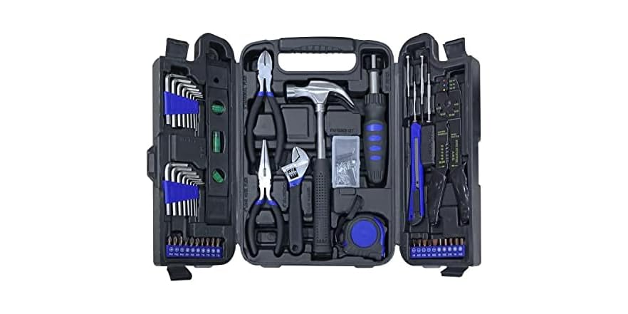Torin 129Pc Household Repair Tool Kit w/Box
