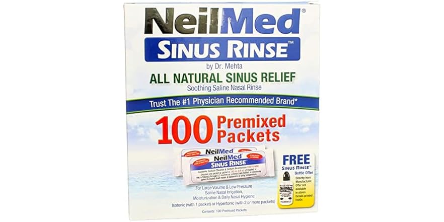 Neilmed Sinus Kit Refills Size 100ct