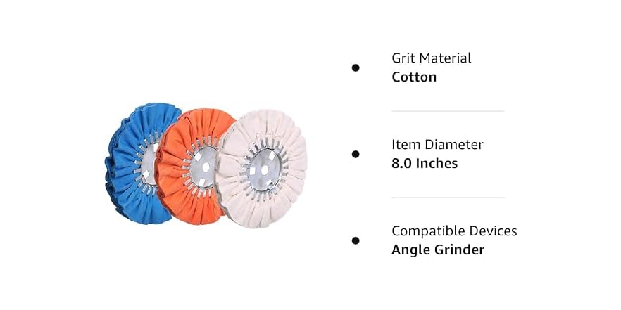 Airway Buffing Wheel Kit 3 Piece kit