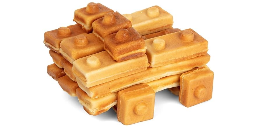 WaffleWow! Building Bricks Electric Waffle Maker