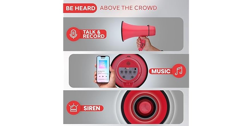 Pyle 20W Megaphone Bullhorn