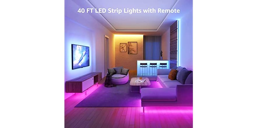 Lepro LED Strip Lights, RGB LED Strips