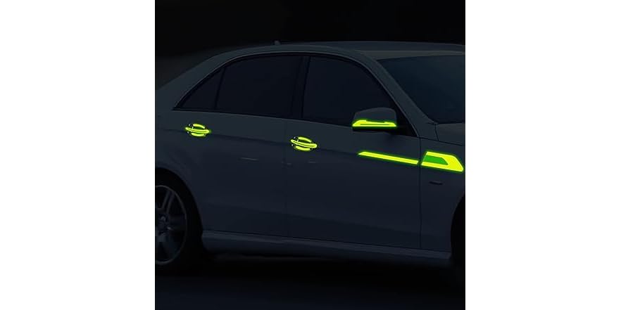 24 Pieces Reflective Car Stickers Set