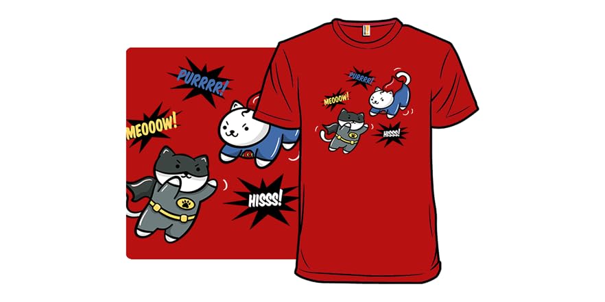 Batcat vs. Supercat: The Meow of Justice