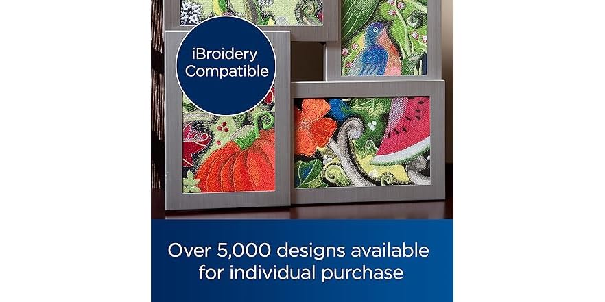 Brother Inno-vis NQ1700E Embroidery Machine With BES Blue Software ...