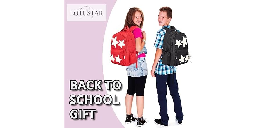 LOTUSTAR Black Y2K Backpack Emo