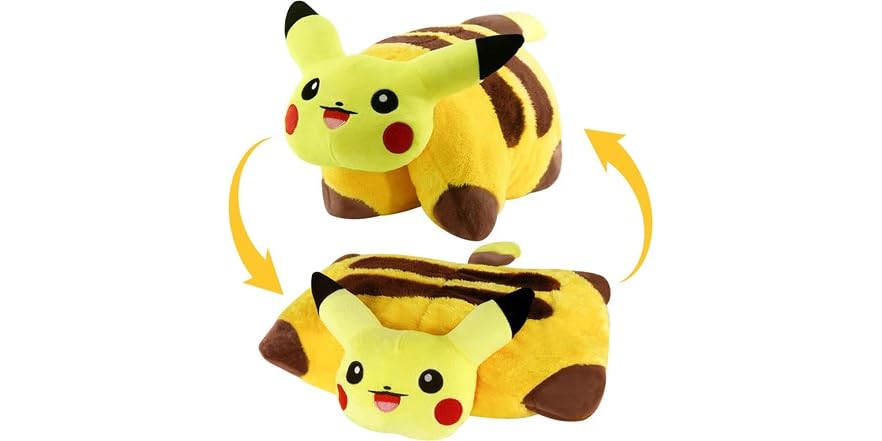 Soft Cartoon Plush Transforming Pillow