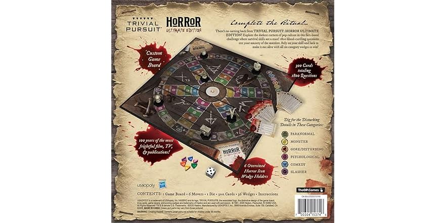 Trivial Pursuit Horror Ultimate Edition