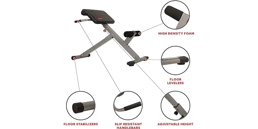 45-Degree Hyperextension Roman Chair