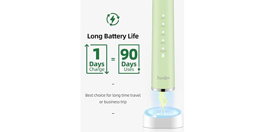 7AM2M Sonic Electric Toothbrush