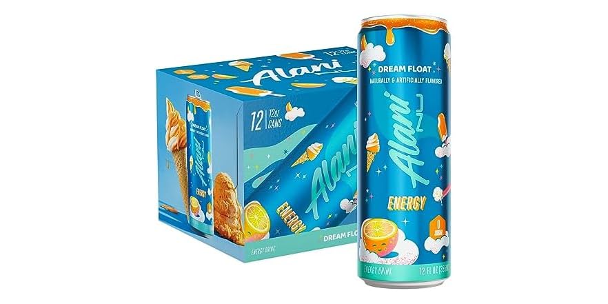 Alani Nu DREAM FLOAT Ice Sugar Free 12 Count