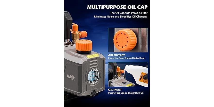 Orion Motor Tech Vacuum Pump