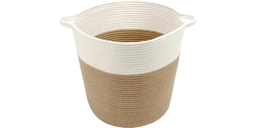 Casaphoria Natural Woven Cotton Rope Sto