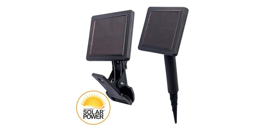 EARLY EDISONS Solar Vintage Edison 20' Patio Lights