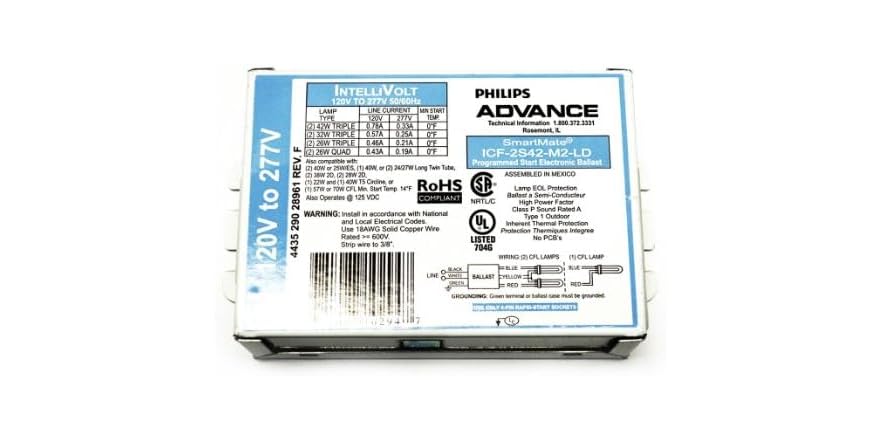 Philips Advance ICF-2S42-M2-LD-K CFL Bal