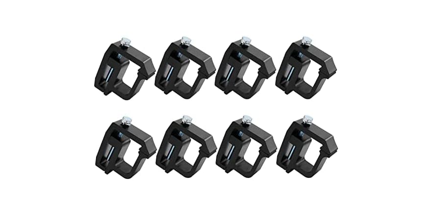 8 PC Heavy Duty Topper Mount Clamps