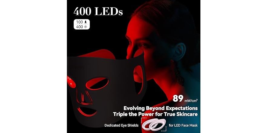 LED Light Therapy Mask (Open Box)