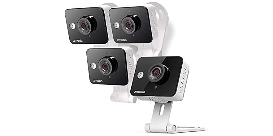 Zmodo Wireless Security Camera (4 Pack) Smart