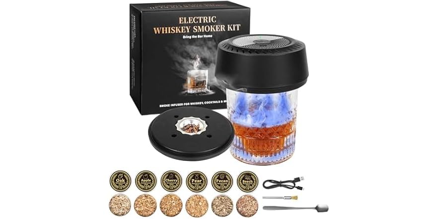 Electric Whiskey Smoker Kit
