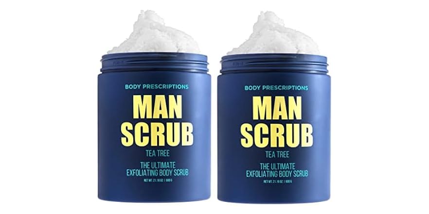 (2 Pack) Body Prescriptions Body Scrub for Men-2 Pack Ultimate ...