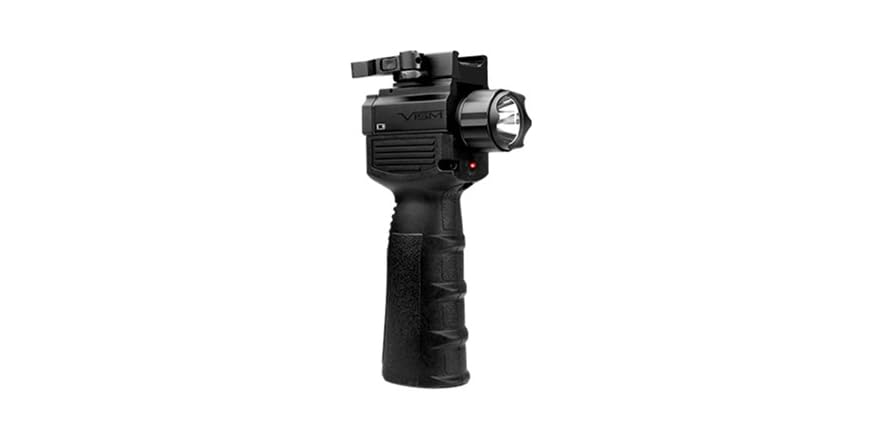 VISM Vertical Grip w/LED Flashlight & Red Laser
