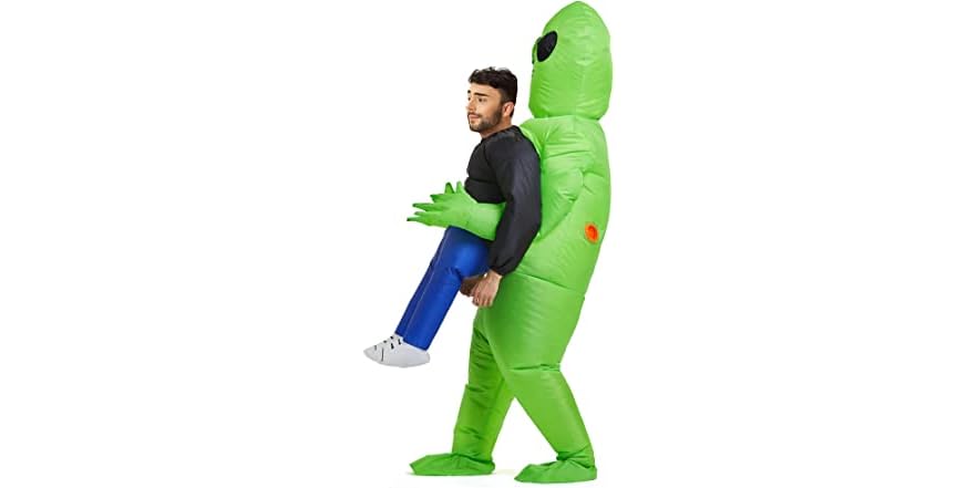 TOLOCO Inflatable Alien Costume Adult