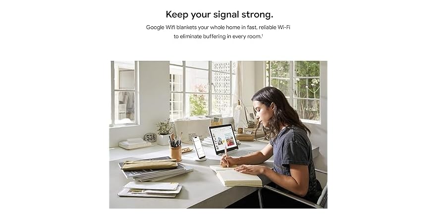 Google WiFi - AC1200 - Mesh WiFi Router System Bundle (3-Pack)