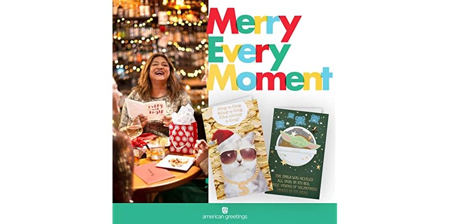 American Greetings Holiday Card Bundle