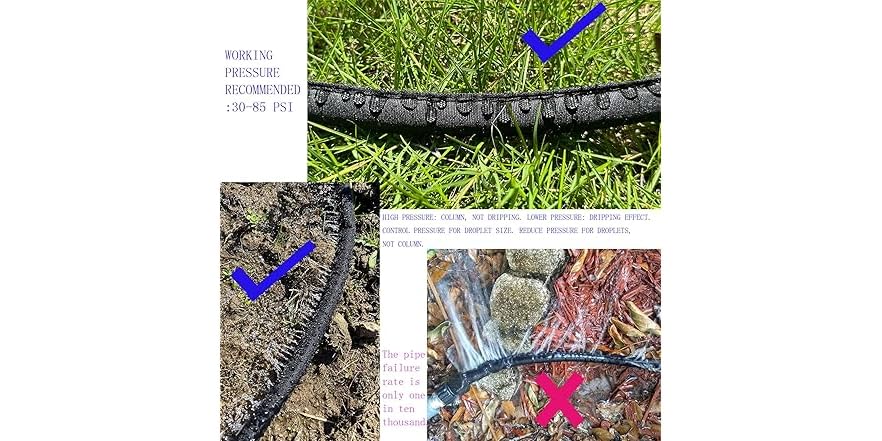 Secbulk 2025 Flat Soaker Hose - Various Sizes