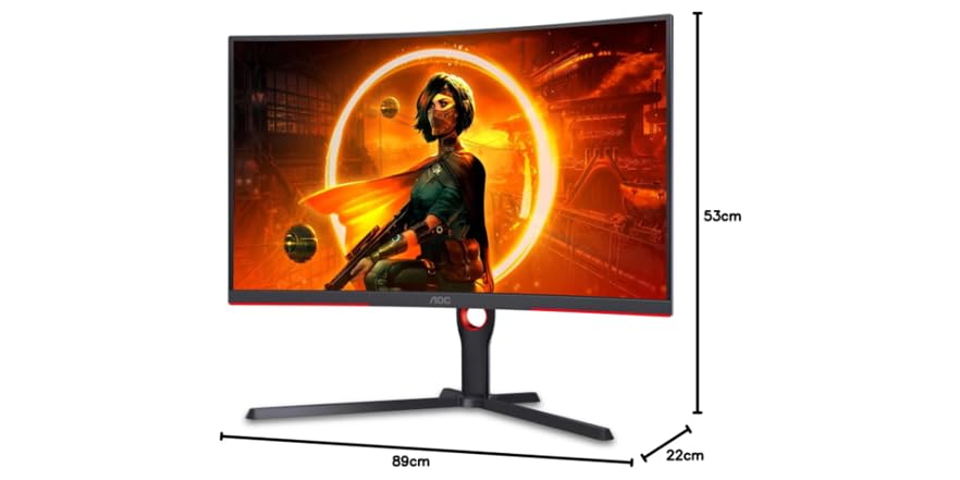AOC CQ32G3SE-B 32" Frameless Gaming Monitor