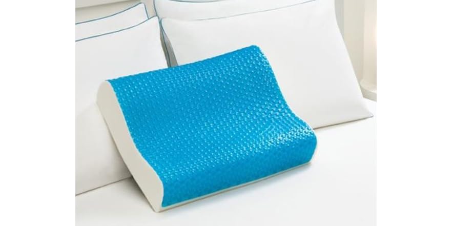 Comfort Revolution Cool Comfort Hydraluxe Gel & Memory Foam Pillow-3 Styles
