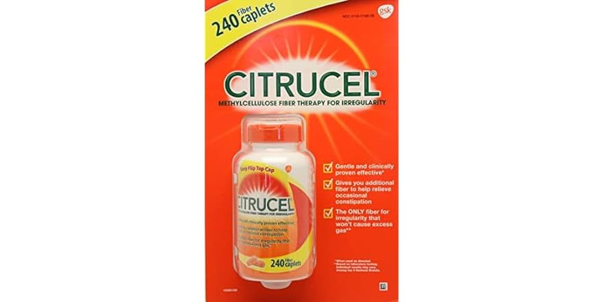 CITRUCEL CitrucelMethylcellulose Fiber Therapy