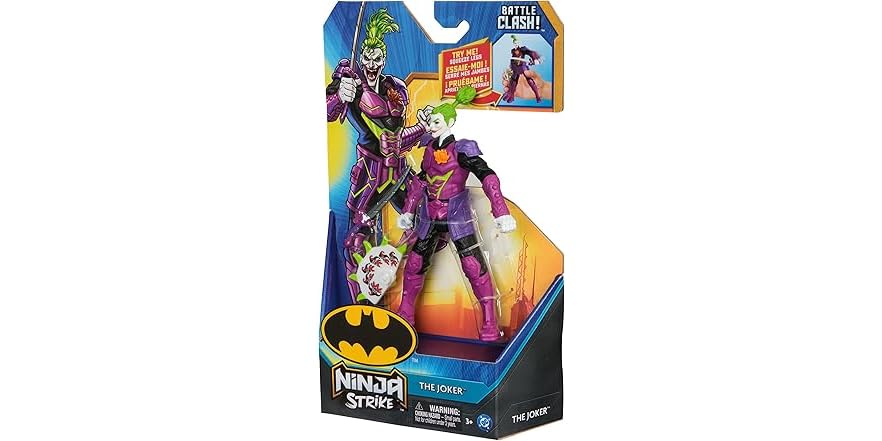 DC Comics Batman Battle Clash 6” Joker